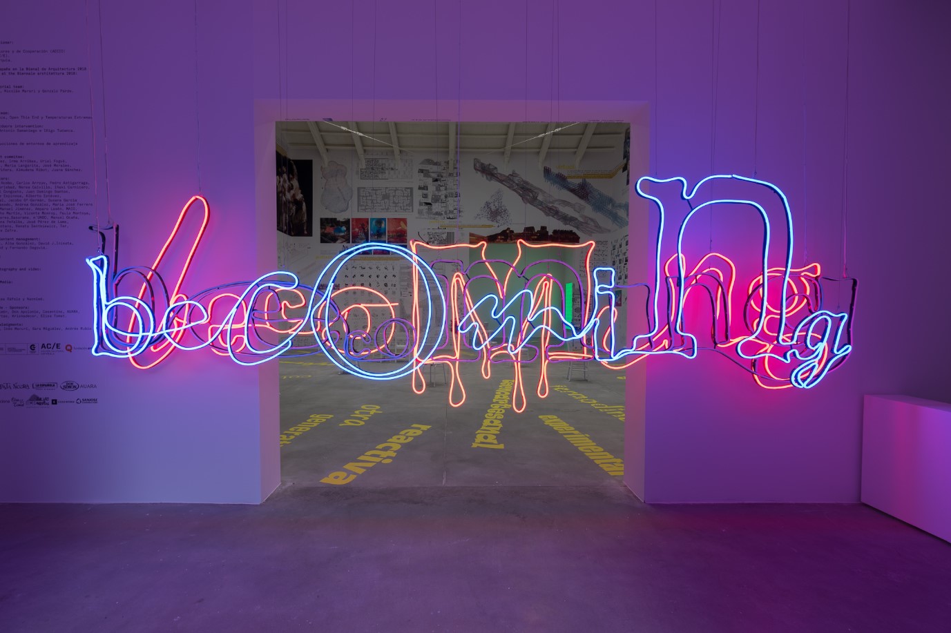 Spanish Pavilion, "becoming" unveiled at Biennial Architecture ...